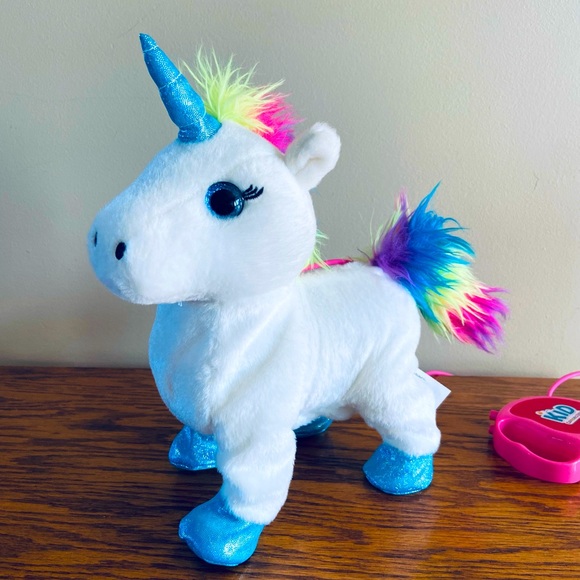 Kids Connection | Toys | Kids Connection Walking Unicorn Like New ...